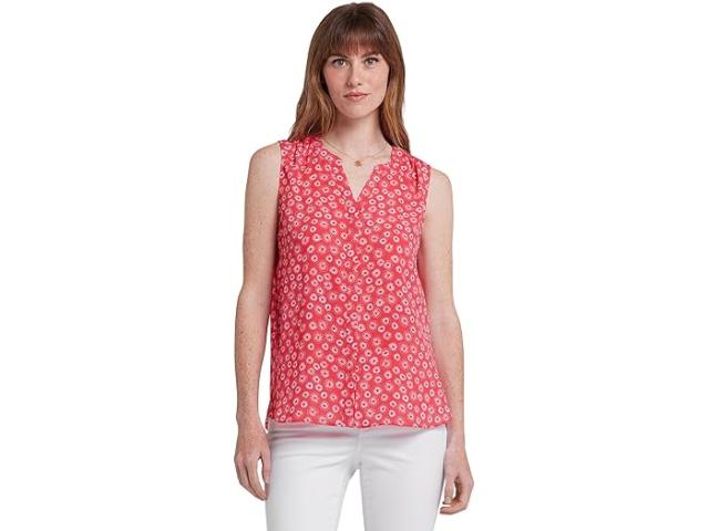 (取寄) エヌワイディージェイ レディース スリーブレス ピンタック ブラウザ NYDJ women Sleeveless Pintuck Blouse Teresita