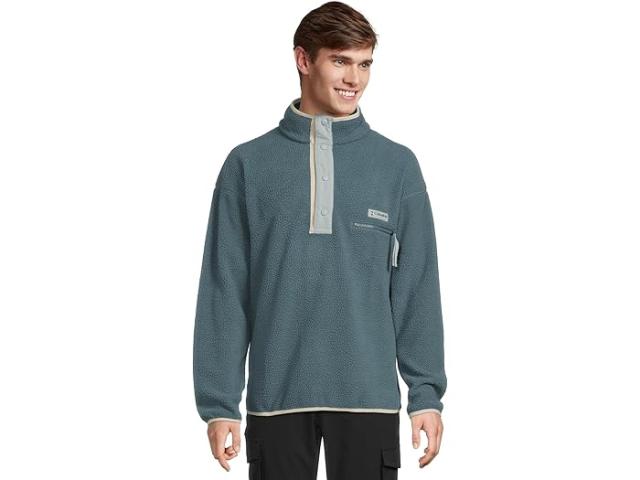 (取寄) コロンビア メンズ ヘルベティア リ ハーフ スナップ フリース Columbia men Helvetia II Half Snap Fleece Everblue