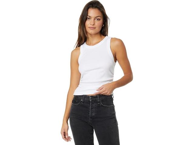 (取寄) マイケル スターズ レディース エラ クロップ タンク Michael Stars women Michael Stars Ella Crop Tank White