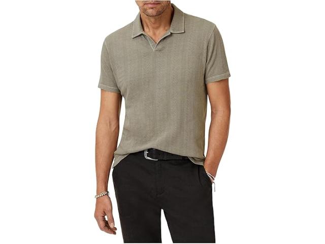 (取寄) ジョン バルベイトス メンズ ジオン ポロ John Varvatos men Zion Polo Spruce