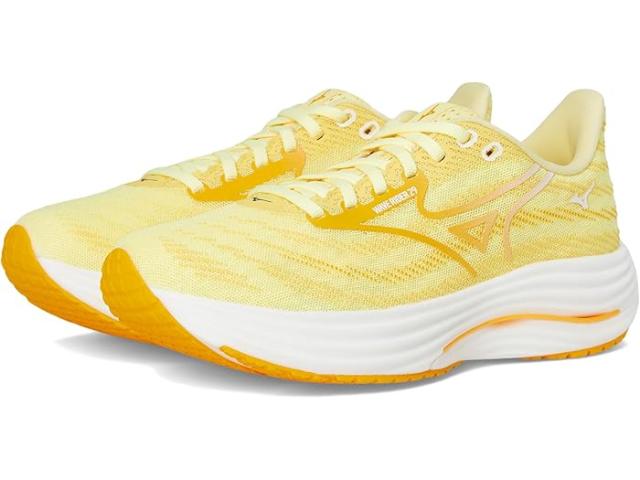 (取寄) ミズノ レディース ウェーブ ライダー 29 Mizuno women Wave Rider 29 Glowing Cream/Citrus