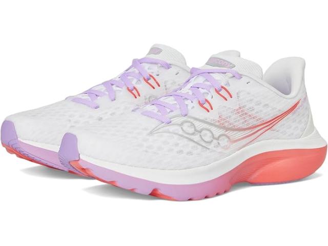 (取寄) サッカニー レディース キンバラ 16 Saucony women Kinvara 16 White/Crocus