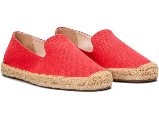 (取寄) ソルドス レディース スモーキング スリッパ エスパドリーユ Soludos women Soludos Smoking Slipper Espadrille Cayenne Red