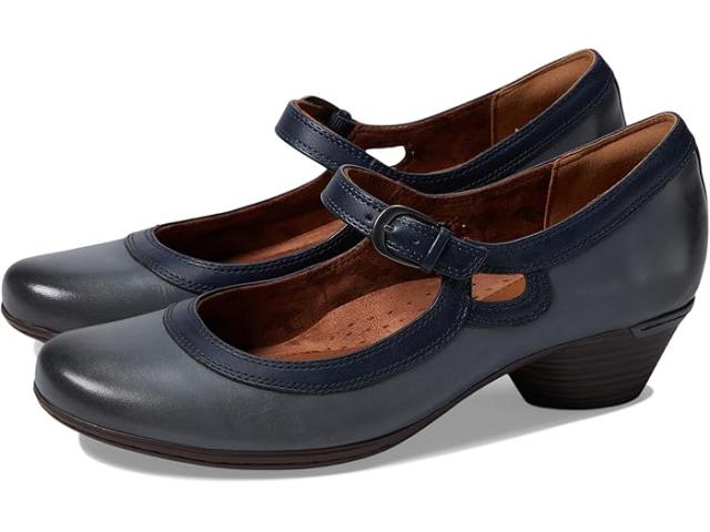 (取寄) コブ ヒル レディース ローレル メアリー ジーン Cobb Hill women Laurel Mary Jane Blue Leather