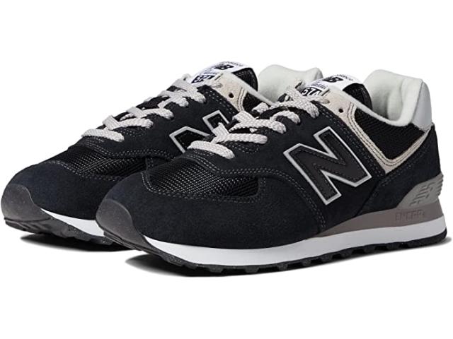 (取寄) ニューバランス クラシックス レディース 574 コア New Balance Classics women New Balance Classics 574 Core Black/White