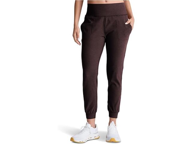 (取寄) ビヨンドヨガ レディース スペースダイ ミディ ジョガーズ Beyond Yoga women Spacedye Midi Joggers Dark Chocolate Heather