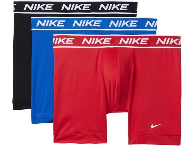 (取寄) ナイキ メンズ オール デイ ミクロ ボクサー ブリーフ 3-パック Nike men All Day Micro Boxer Brief 3-Pack Uni Red/Game /Black