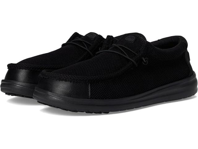 (取寄) ヘイ デュード メンズ ウォーリー ワーク CE Hey Dude men Wally Work CE Black