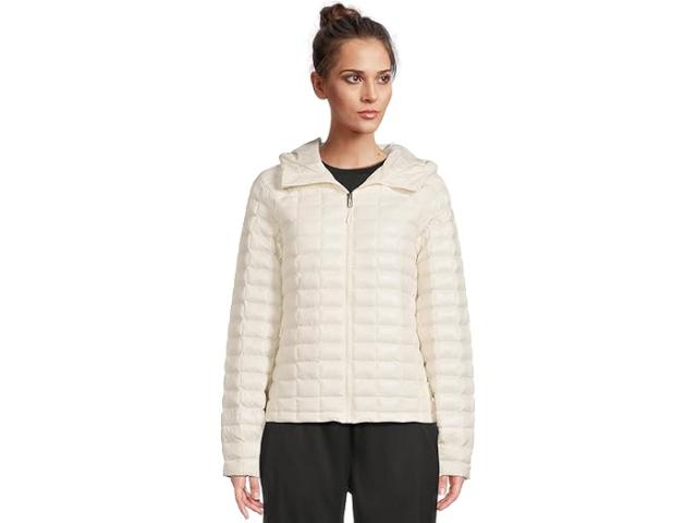 (取寄) ノースフェイス レディース サーモボール フーデット ジャケット The North Face women ThermoBall Hooded Jacket White Dune