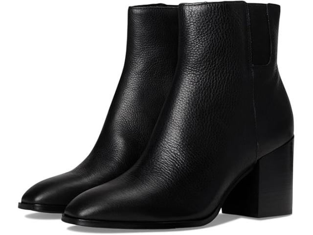 (取寄) バイオニック レディース ジップ ショート ブーツ VIONIC women Vynn Zip Short Boots Black Leather