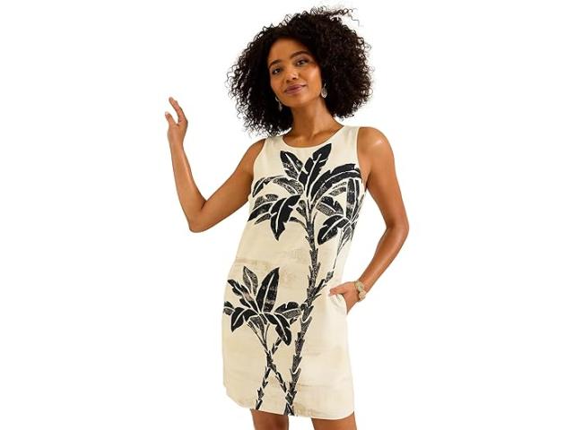 (取寄) トミーバハマ レディース ペニンスラ パーム スリーブ シフト ドレス  Bahama women Peninsula Palms Sleeve Shift Dress Coconut