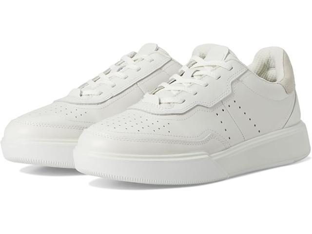 (取寄) エコー レディース ストリート コート スニーカー ECCO women Street Court Sneaker White/Shadow White
