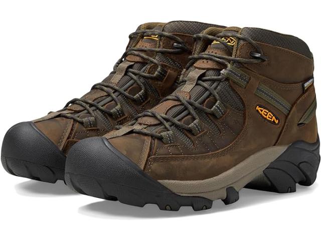 (取寄) キーン メンズ ターギー リ ミッド ウォータープルーフ KEEN men KEEN Targhee II Mid Waterproof Canteen/Dark Olive