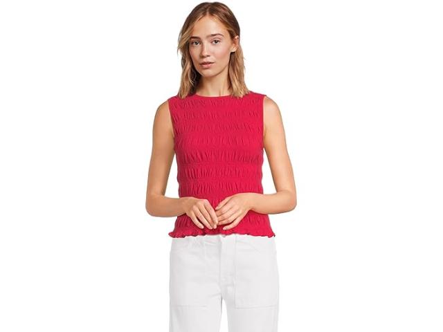 (取寄) メイドウェル レディース サチ スモック タンク Madewell women Sachi Smocked Tank Watermelon