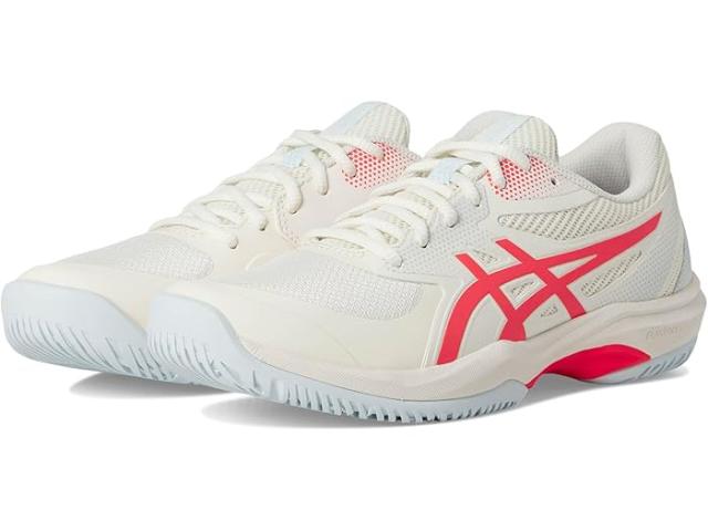 (取寄) アシックス レディース ゲーム FF ピックルボール ASICS women Game FF Pickleball Cream/Flash Red