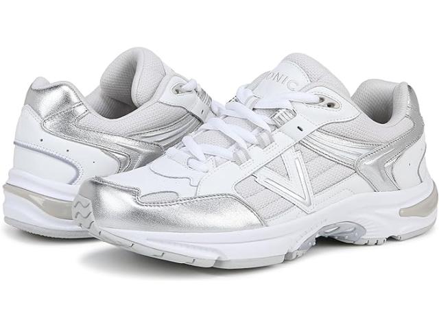 (取寄) バイオニック レディース 2.0 オックスフォード VIONIC women VIONIC 23Walk 2.0 Oxfords White & Silver Leather