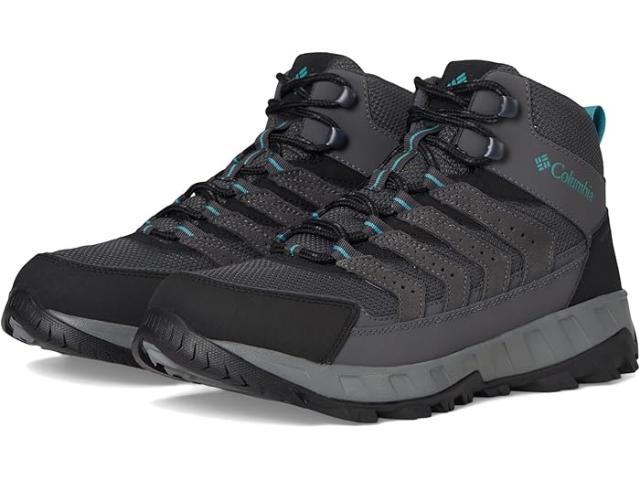 (取寄) コロンビア レディース ストレイタ トレイル ミッド Wp Columbia women Strata Trail Mid Wp Dark Grey/Teal