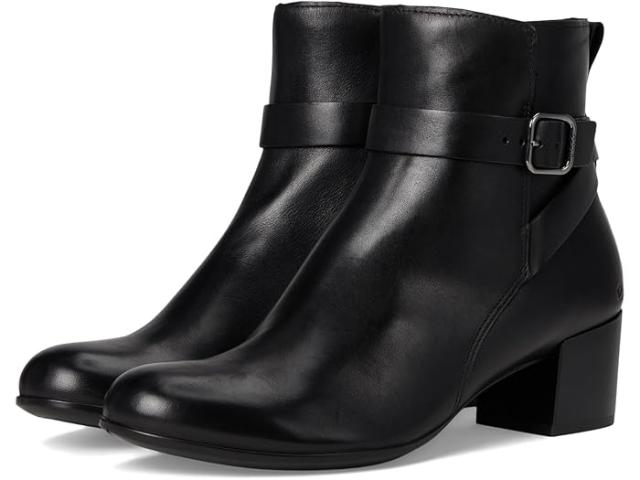 (取寄) エコー レディース ドレス クラシック 35 ウム バックル アンクル ブーツ ECCO women Dress Classic 35 mm Buckle Ankle Boot Black