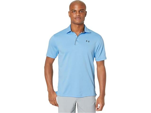 (取寄) アンダーアーマー ゴルフ メンズ テック ポロ Under Armour Golf men Tech Polo Carolina Blue/Pitch Gray
