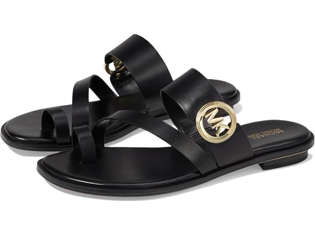 (取寄) マイケルコース レディース ヴェラ フラッツ トング MICHAEL Michael Kors women Vera Flat Thong Black