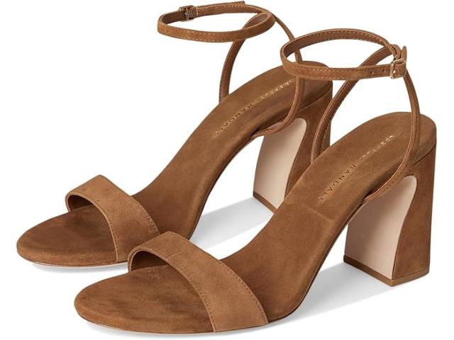 (取寄) ロフラー ランドール レディース マリア カーブ ヒール シンプル サンダル ウィズ アンクル ラップ Loeffler Randall women Malia Curved Heel Simple Sandals With Ankle Wrap Cacao