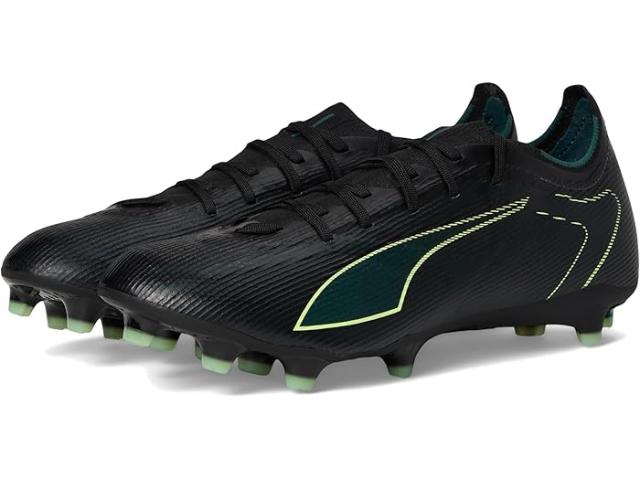 (取寄) プーマ メンズ ウルトラ 6 マッチ アーティフィシャル グランド サッカー クリーツ PUMA men Ultra 6 Match Firm, Artificial Ground Soccer Cleats Black/Fizzy Light/Green Terrain