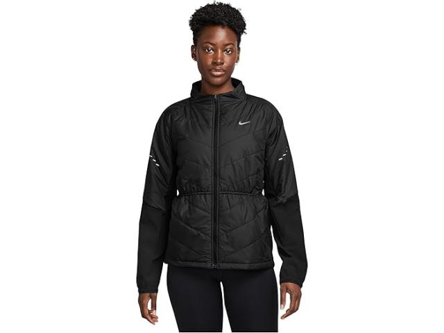 (取寄) ナイキ レディース スウィフト サーマ-フィット シンセティック フィル ジャケット Nike women Swift Therma-FIT Synthetic Fill Jacket Black/Reflective Silver