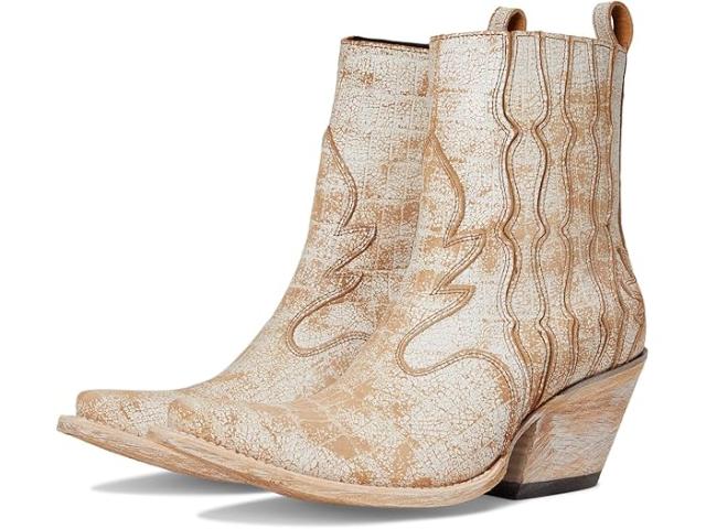 (取寄) アリアット レディース ジェイド Ariat women Jade Distressed Crema Croc Print