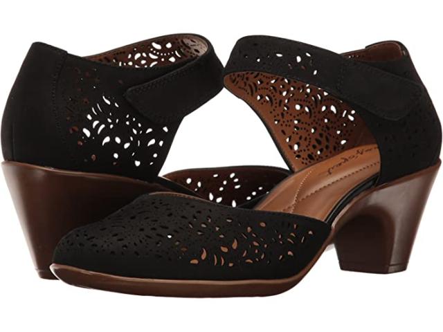 (取寄) イージースピリット レディース シンディ Easy Spirit women  Cindie Black Nubuck