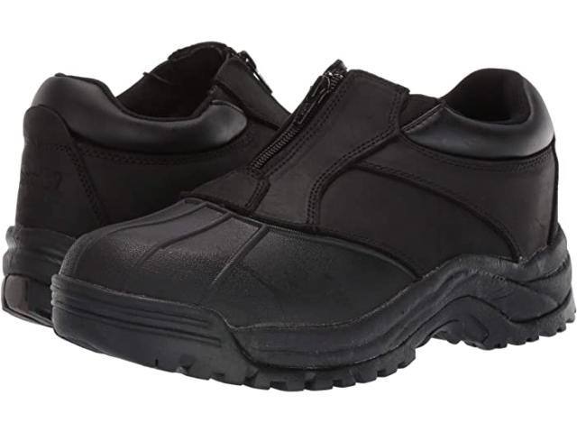 (取寄) プロペット メンズ ブリザード アンクル ジップ Propet men  Blizzard Ankle Zip Black