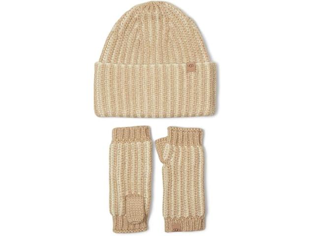 (取寄) アグ レディース チャンキー プレイテッド セット UGG women Chunky Plaited Set Cream Multi