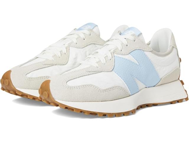 (取寄) ニューバランス クラシックス レディース 327 New Balance Classics women 327 Timberwolf/Sea Salt/Light Chrome Blue
