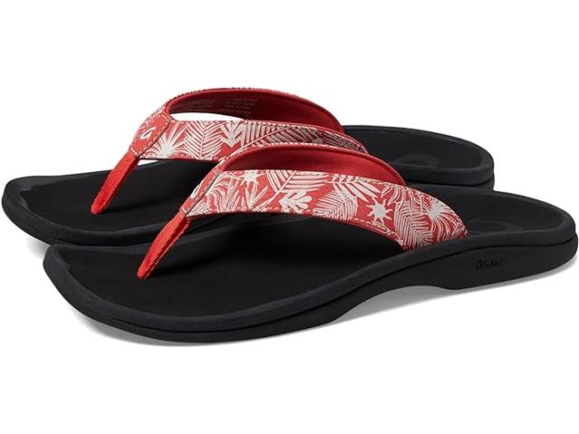 (取寄) オルカイ レディース オハナ w OluKai women OluKai Ohana W Lehua Flower/Onyx