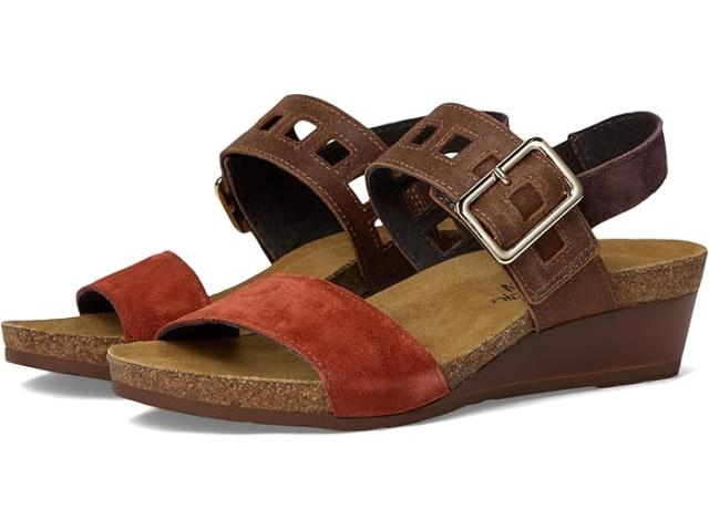 (取寄) ナオト レディース ダイナスティ Naot women Dynasty Spice Suede/Antique Brown Suede/Cordovan Suede