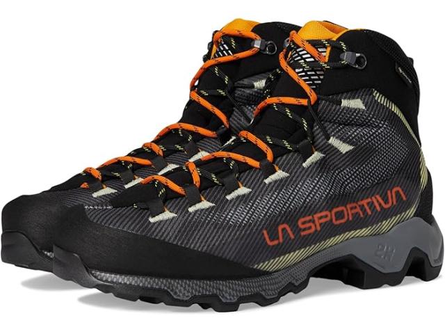 (取寄) スポルティバ メンズ エクイリビウム ハイク Gtx La Sportiva men Aequilibrium Hike GTX Carbon/Papaya 2