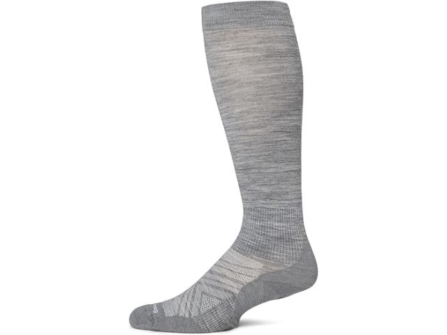 (取寄) スマートウール メンズ スキー ゼロ クッション オーバーザカーフ ソックス Smartwool men Ski Zero Cushion Over-the-Calf Socks Light Gray