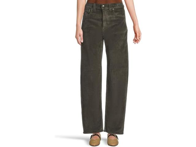 (取寄) メイドウェル レディース バルーン パンツ イン コード Madewell women Balloon Pant In Cord Graphite Green
