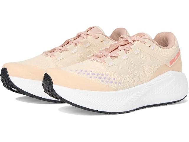 (取寄) サロモン レディース エアロ グライド 3 GRVL Salomon women Aero Glide 3 Grvl Shortbread/White/Fusion Coral