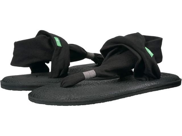 (取寄) サヌーク レディース ヨガ スリング 2 Sanuk women Yoga Sling 2 Black