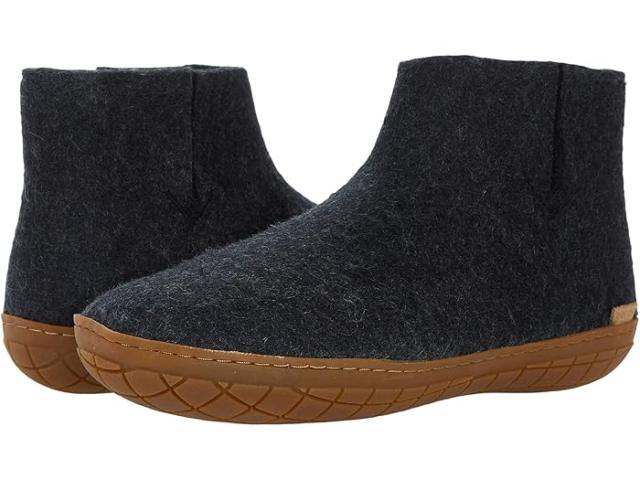 (取寄) グレーラップ ウール ブーツ ラバー アウトソール Glerups Wool Boot Rubber Outsole Charcoal/Honey Rubber