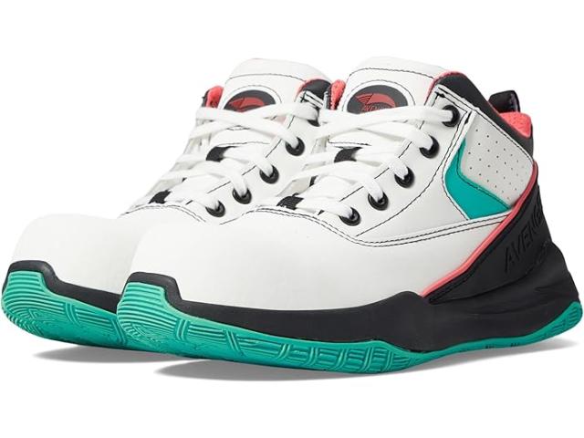 (取寄) アベンジャー ワークブーツ レディース リアクション Avenger Work Boots women Avenger Work Boots Reaction White/Green