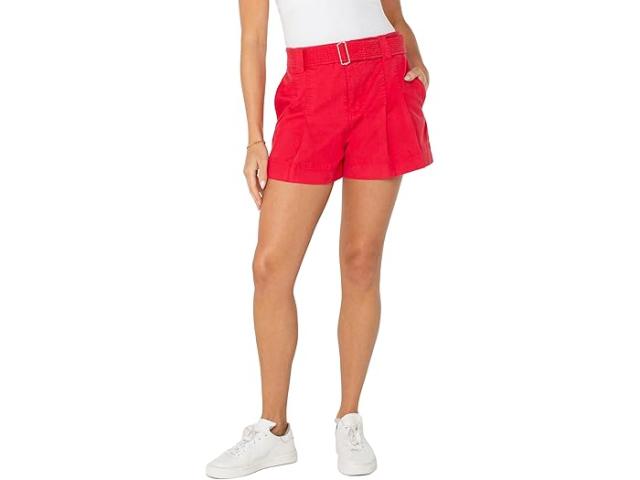 (取寄) リバプールロサンゼルス レディース プリーツ トラウザー ショーツ Liverpool Los Angeles women Pleated Trouser Shorts Geranium