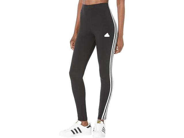 (取寄) アディダス レディース フューチャー アイコン 3ストライプ レギンス adidas women Future Icon 3-Stripes Leggings Black