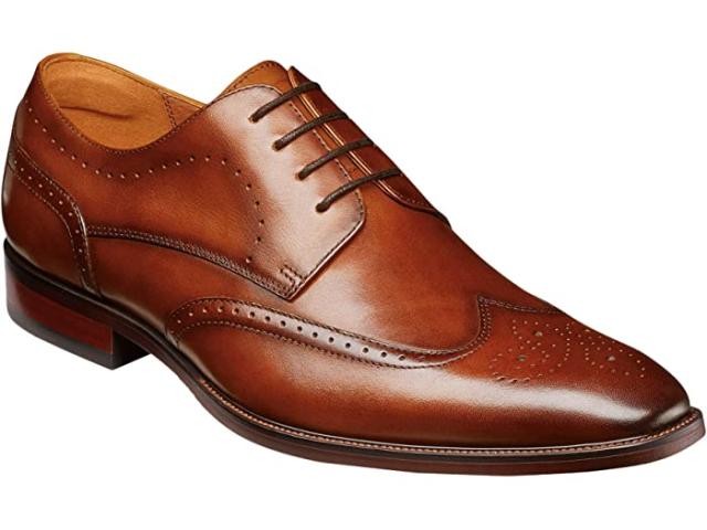 (取寄) フローシャイム メンズ Sorrento ウイング ティップ オックスフォード Florsheim men  Sorrento Wing Tip Oxford Cognac Smooth