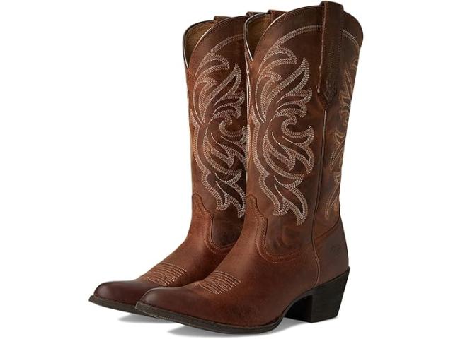 (取寄) アリアット レディース ラウンド アップ コリンズ ウェスタン ブーツ Ariat women Round Up Collins Western Boots Mahogany