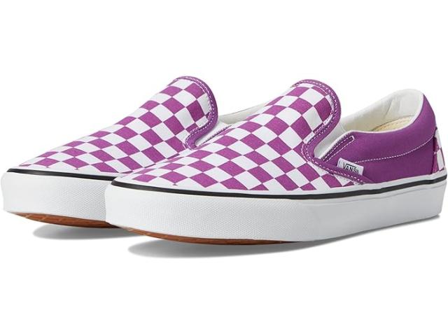(取寄) バンズ クラシック スリッポン Vans Classic Slip-On Color Theory Checkerboard Willowherb