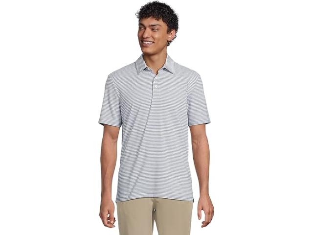 (取寄) ファリティ メンズ ショート スリーブ ムーブメント ポロ Faherty men Short Sleeve Movement Polo Long Valley Stripe