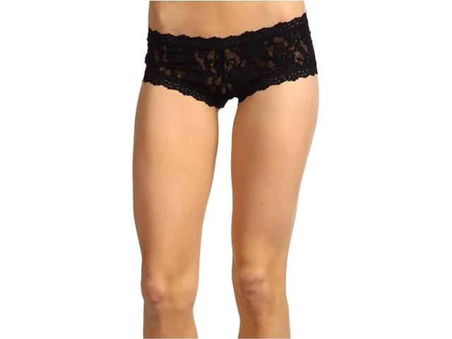 (取寄) ハンキー パンキー レディース シグニチャー レース ロー ライズ トング 3-パック Hanky Panky women Signature Lace Low Rise Thong 3-Pack Black