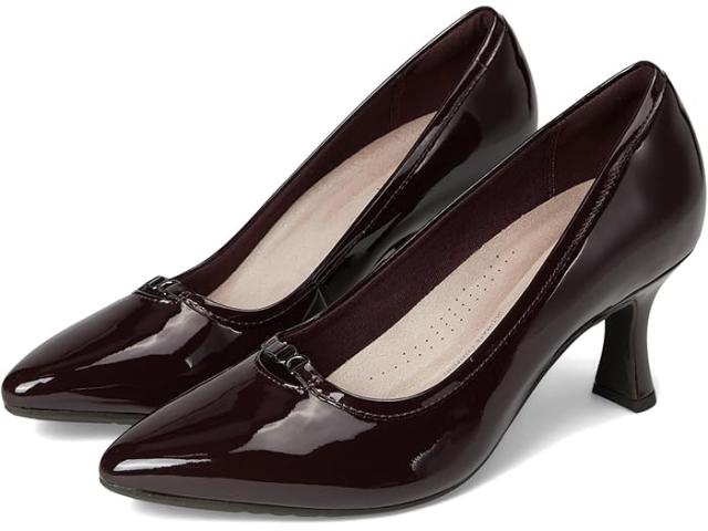 (取寄) クラークス レディース カタレーナ ウェスト Clarks women Kataleyna West Merlot Synthetic