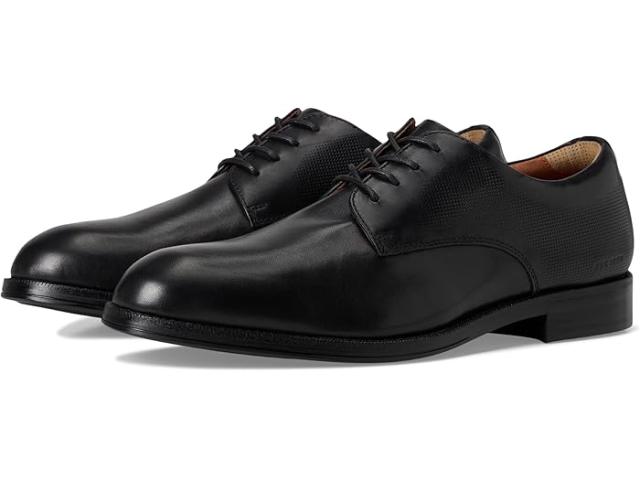 (取寄) ジョンストン&マーフィー メンズ XC コプリー プレーン トゥ Johnston & Murphy men Xc Copley Plain Toe Black Waterproof Embossed Full Grain